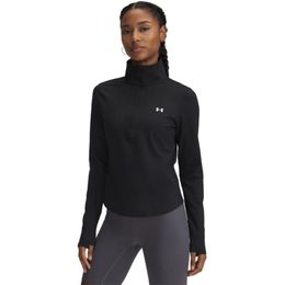 Under Armour Longsleeve "Motion 1/2 Zip Emea" in Schwarz | Gr.: XS