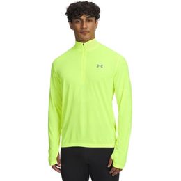 Under Armour Longsleeve "Launch 1/4 Zip" in Gelb | Gr.: M