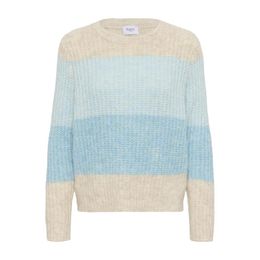 Saint Tropez Pullover Damen Gr&ouml;&szlig;e XL beigemeliert / hellblau / blaumeliert