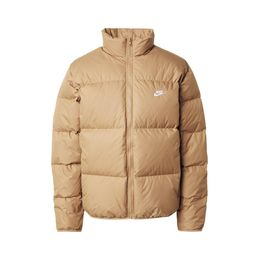 Nike Sportswear Winter Jacket 'CLUB' male Beige size XS