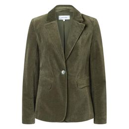 More & More More & More eleganter Samtblazer in olive leaf | Gr.: 32