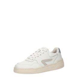 Hub Sneaker 'Court L31' Damen Gr&ouml;&szlig;e 39 dunkelbeige / silber / wei&szlig;