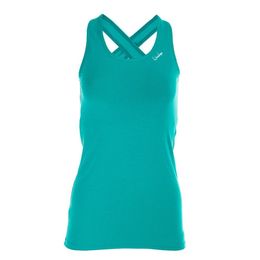 WINSHAPE Tanktop mit offenem Drop Back Design WVR32 in ocean green | Gr.: XL