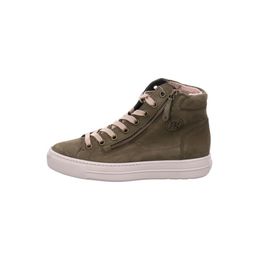 Paul Green Plateau Sneaker in Oliv | Gr.: 38