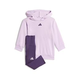 adidas Sportswear Trainingsanzug Jungen Größe 80 brombeer / rosa