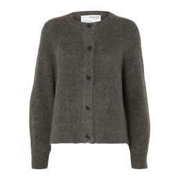 Selected Knit Cardigan 'Lulu ' female Grey size XXXL