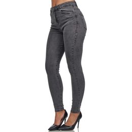 Tazzio Jeans "F107" - Skinny Fit - in Anthrazit | Gr.: 40