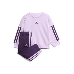 adidas Sportswear Trainingsanzug 'Essenitals' Jungen Gr&ouml;&szlig;e 74 aubergine / rosa