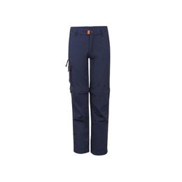 Trollkids Zipp-Off-Trekkinghose Slim Fit Oppland in navy | Gr.: 152