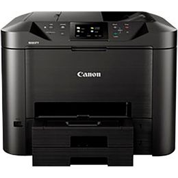 Canon Multifunktionsdrucker »MAXIFY MB5450« 4in1 Tintenstrahl-Multifunktionsgerät mit Duplex-ADF+hohen Reichweiten schwarz 24/ 15,5 ISO-Seiten pro...