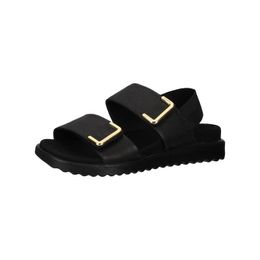 Legero Riemchensandale »Sandalen Nappaleder« Schwarz 39 39 Verschluss: Klettverschluss