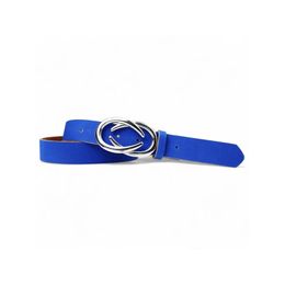 Fronhofer Lederg&uuml;rtel in Kobalt | Gr.: 105 cm
