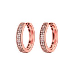 Heideman Ohrringe 'Rica' Damen Größe One Size rosegold / weiß
