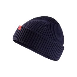 Hugo Beanie »Xush« aus Wollmix Navy 418