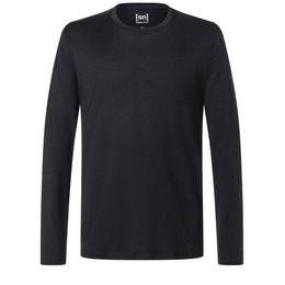 super.natural Funktionsunterhemd "Arctic" in Schwarz | Gr.: 3XL