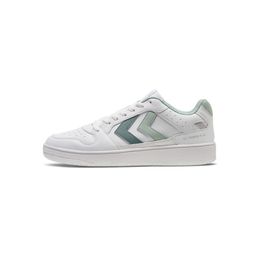 Hummel Schnürsenkel Sneaker St. Power Damen in WHITE/ERAYISH GREEN | Gr.: 37