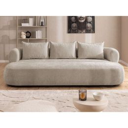 Home Affaire Big-Sofa »LUSSAC 4-Sitzer Design-Sofa mit Zierkissen, Maße B/T/H: 242/123/78 cm« hoher Sitzkomfort und modernes Design, Sofa ohne...