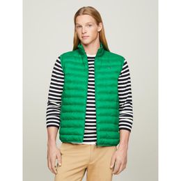 Tommy Hilfiger Steppweste »PACKABLE RECYCLED VEST« mit Logostickerei olympic green XL XL Steppweste von Tommy Hilfiger
