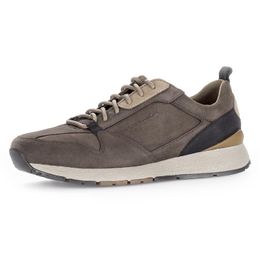 Pius Gabor Sneaker, Freizeitschuh, Halbschuh, Schnürschuh mit Anziehlasche, G-Weite dunkelbraun-schwarz 13 (48) 13 (48) Sneaker mit gepolstertem...