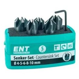 ENT HSS Senker-Set | 5-teilig | &Oslash; 4 - 10 mm