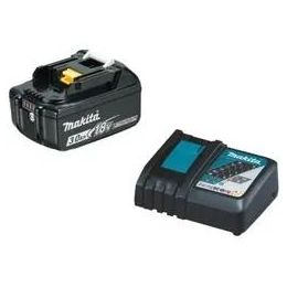 Makita Akku BL1830B Li-Ion 18 V / 3,0 + Ladeger&auml;t DC18RC