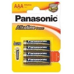 Panasonic HaWe Alkaline-Batterien Power, Micro AAA
