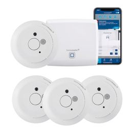 homematic IP Smart-Home-Zubeh&ouml;r &raquo;Bundle Starter Set Rauchwarnmelder + Rauchwarnmelder&laquo; wei&szlig; Das Starter Set Rauchwarnmelder kann mit vielen weiteren 