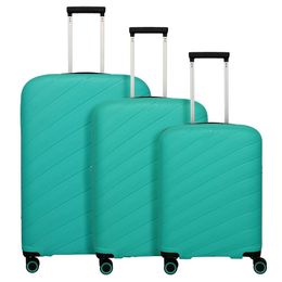 Travelite Suitcase Set 'Burano' male Blue size One Size