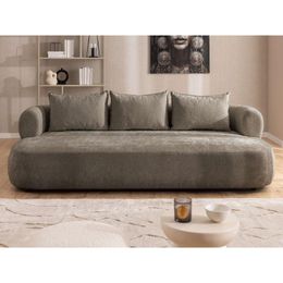 Home Affaire Big-Sofa »LUSSAC 4-Sitzer Design-Sofa mit Zierkissen, Maße B/T/H: 242/123/78 cm« hoher Sitzkomfort und modernes Design, Sofa ohne...