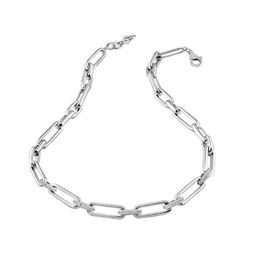 Firetti Gliederkette »Schmuck Geschenk Silber 925 Halsschmuck Halskette Ankerkette« mit Zirkonia (synth.) silberfarben-kristallweiß Kette im...