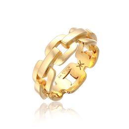 Kuzzoi Ring 925 Sterling Silber in Gold | Gr.: 62