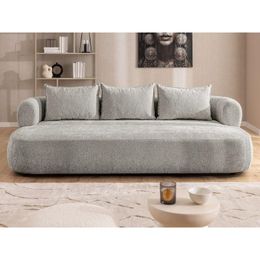 Home Affaire Big-Sofa »LUSSAC 4-Sitzer Design-Sofa mit Zierkissen, Maße B/T/H: 242/123/78 cm« hoher Sitzkomfort und modernes Design, Sofa ohne...