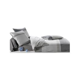 Traumschlaf Bettw&auml;sche Spencer in grau | Gr.: 155 x 200 + 80 x 80 cm