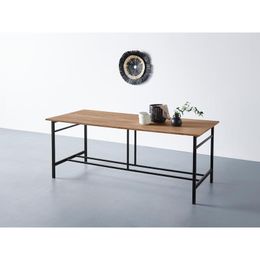 Home Affaire Esstisch &raquo;Sare&laquo; mit Echtholzfurnier aus Eiche beige