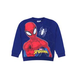 Spiderman Sweatshirt Pullover Jungen in blau | Gr.: 98