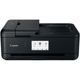 Canon Multifunktionsdrucker »PIXMA TS9550a« 3in1 Tintenstrahl-Multifunktionsgerät mit 5 separaten Tintenpatronen schwarz Verarbeiten Sie...