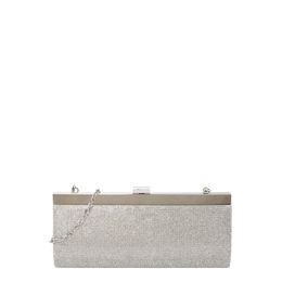 Mascara Clutch Damen Gr&ouml;&szlig;e One Size silber