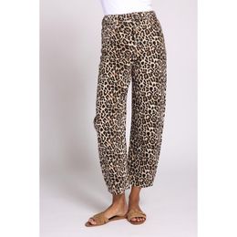 Zhrill 3/4-Hose »ZHIZA« mit Leo-Print sand (animal print) 32 - N-Gr N-Gr 32 Damen Jeans von Zhrill