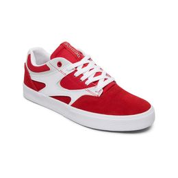 DC Shoes Sneaker »Kalis Vulc« Red/White 12(46) 12(46) Obermaterial: Wildleder-, Nubukleder- oder...
