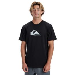 Quiksilver T-Shirt »Comp Logo« schwarz L L Stoff: Baumwoll-Jersey-Stoff [160 g/m2]