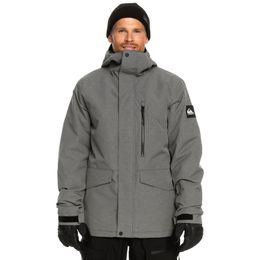 Quiksilver Snowboardjacke »Mission Solid« Heather Grey XS XS TECHNOLOGIE