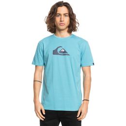 Quiksilver T-Shirt »Comp Logo« Delphinium Blue M M Stoff: leichter Baumwoll-Jersey [160 g/m2]