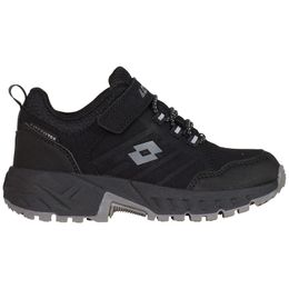 Lotto Sneaker BLACK-GREY 36 36 Robuster Kinderschuh mit Tex Membran