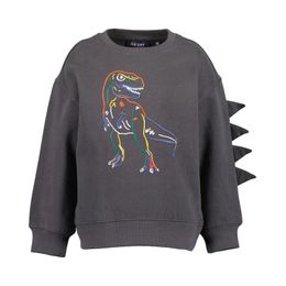 Blue Seven Sweatshirt mit tollen Dino-Motiven ANTHRAZIT 128 128 Cooler Sweater von Blue Seven