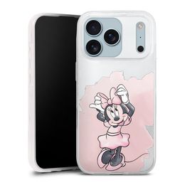 DeinDesign iPhone 17 Pro Handy Slim Case extra dünn Silikon Handyhülle transparent Hülle Mickey & Minnie Mouse Motiv Ohne Hintergrund Disney Silikon Slim Case