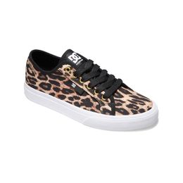 DC Shoes Skateschuh &raquo;Manual&laquo; Black/Leopard 5(36) 5(36) Design mit Spezial-Textilobermaterial