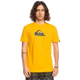 Quiksilver T-Shirt »Comp Logo« Golden Rod S S Stoff: leichter Baumwoll-Jersey [160 g/m2]