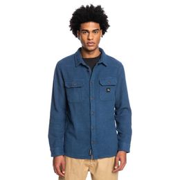 Quiksilver Langarmhemd »Kyloe« Insignia Blue L - L L L Stoff: Baumwollköpergewebe [300 g/m2]