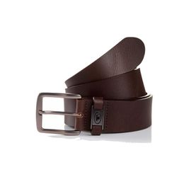 Tom Tailor Ledergürtel »TTJULIAN« 4 cm breiter Herrengürtel, ideal zu Jeans, bis Gr. 120 dark brown uni