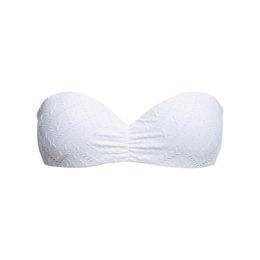 Roxy Bandeau-Bikini-Top »Quiet Beauty« weiß M - Cup B Cup B M Stoff: Weicher, ,...